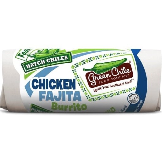 Green Chile Chicken Fajita Burrito 7oz - InReach Online Ordering
