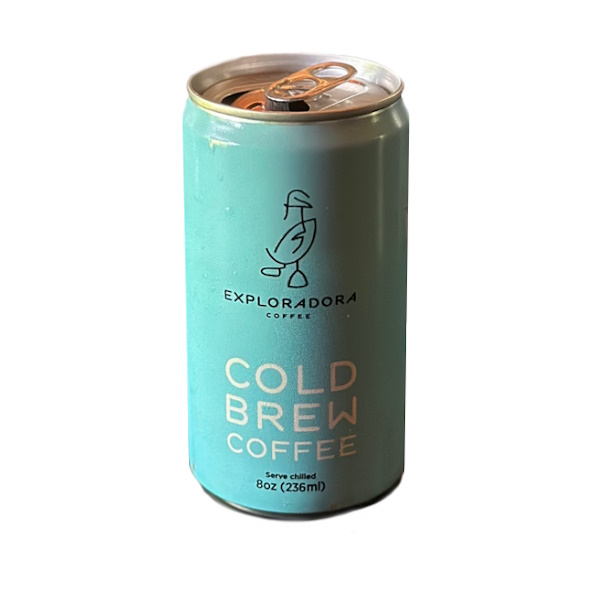 Exploradora Cold Brew Can 24/8oz – Americraft Coffee and Tea Company