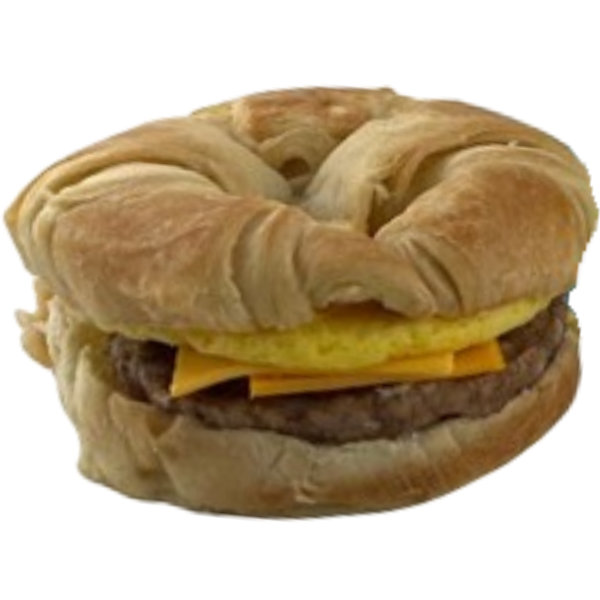 Lunch Box Sausage Egg & Cheese Croissant 5oz Each – Five Star Breaktime ...